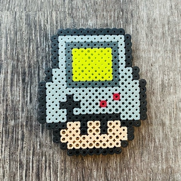 Handmade | Kitchen | Toad Smash Bros Mario Retro Magnet Perler Beads ...